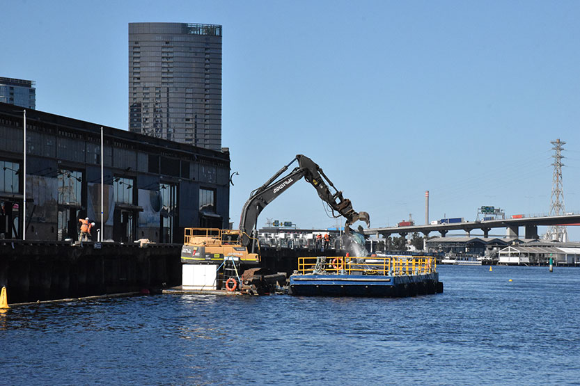Central Pier Demolition