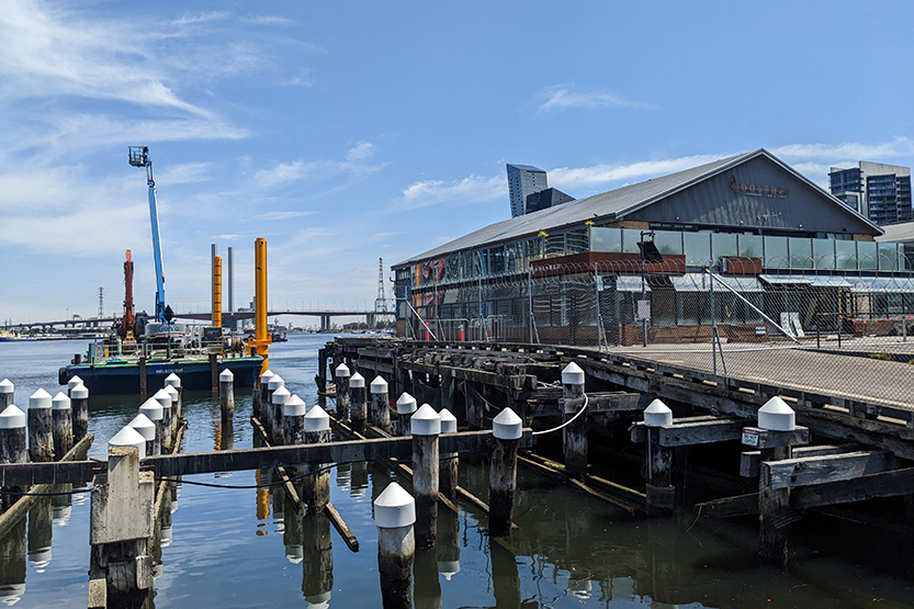 Central Pier update: Shed Nine to go this year, Esplanade disruptions ...