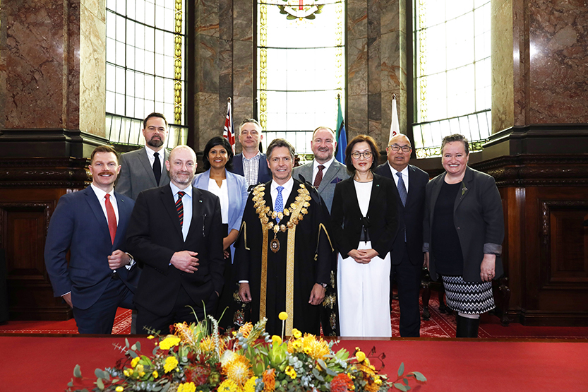 Nick Reece sworn in as Melbourne’s Lord Mayor